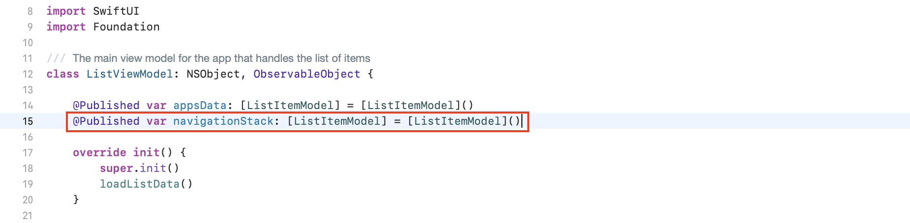How to implement NavigationStack in SwiftUI